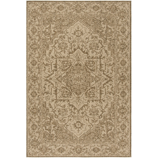 Langley Street Tapis intérieur / extérieur crème / beige Danya et Commentaires - Wayfair Canada